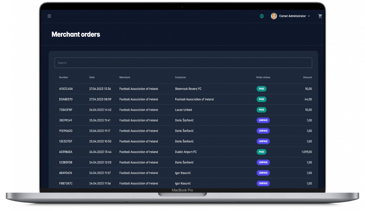 COMET – Analyticom