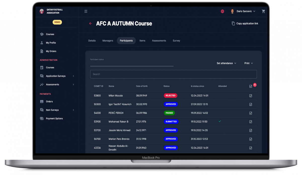 COMET – Analyticom
