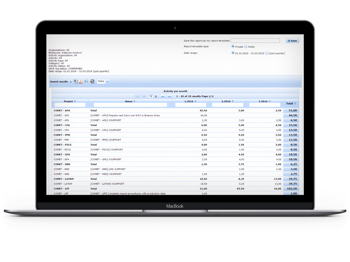 COMET – Analyticom