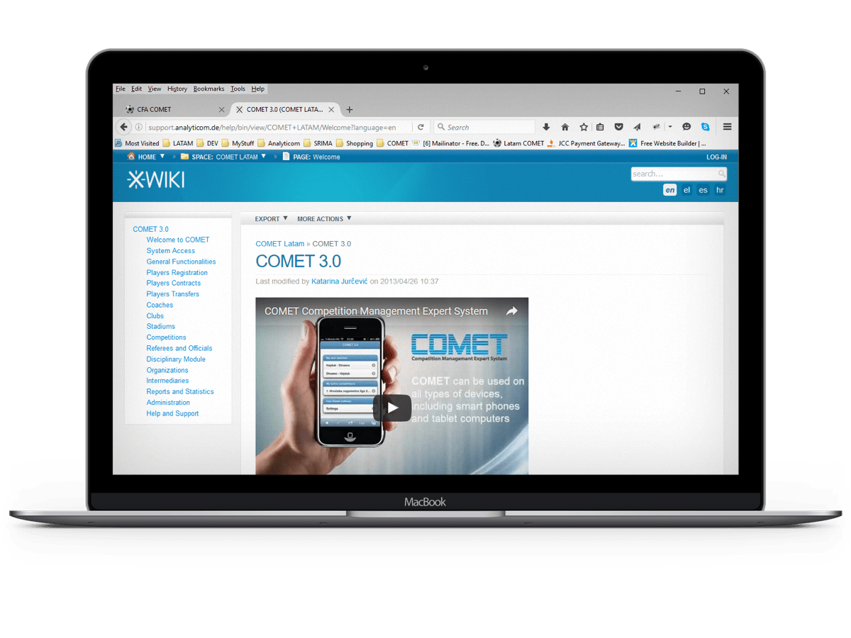 COMET – Analyticom