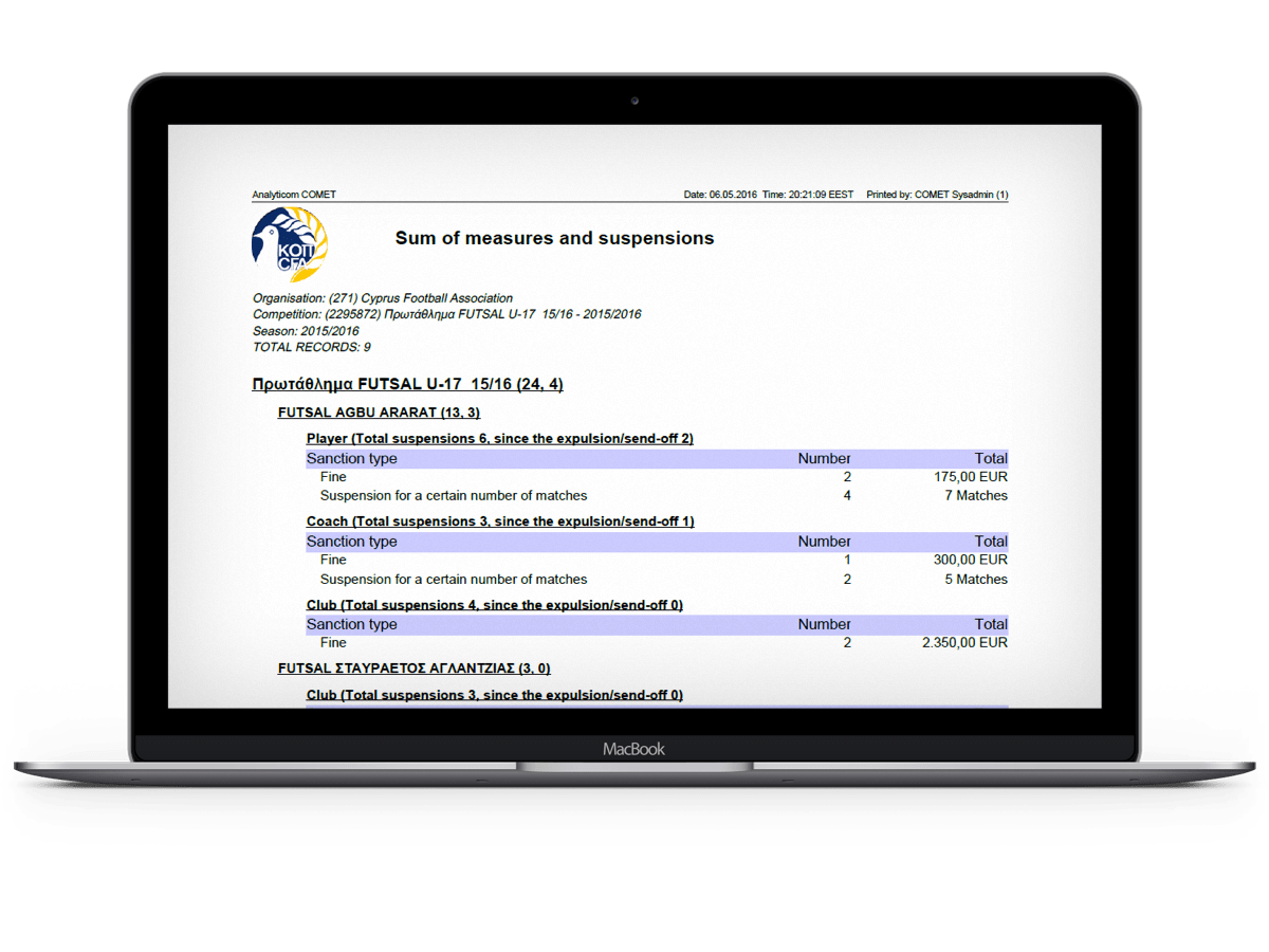 COMET – Analyticom