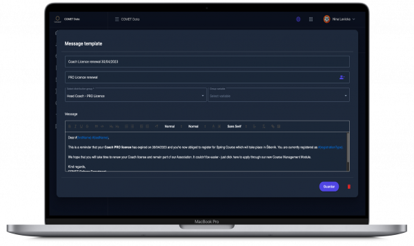 COMET – Analyticom